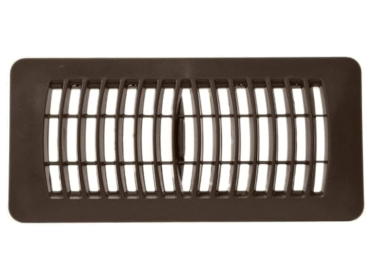 4″ x 10″ (Brown) Plastic Floor Vent – ABS Building Supplies – Quality ...